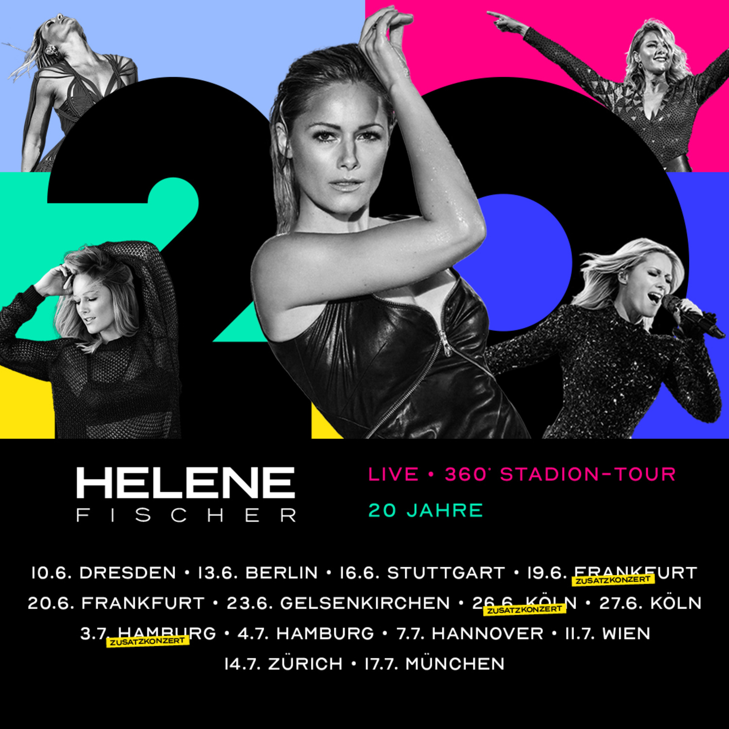 Helene Fischer 360° Tour – Konzerte und Festivals in Deutschland